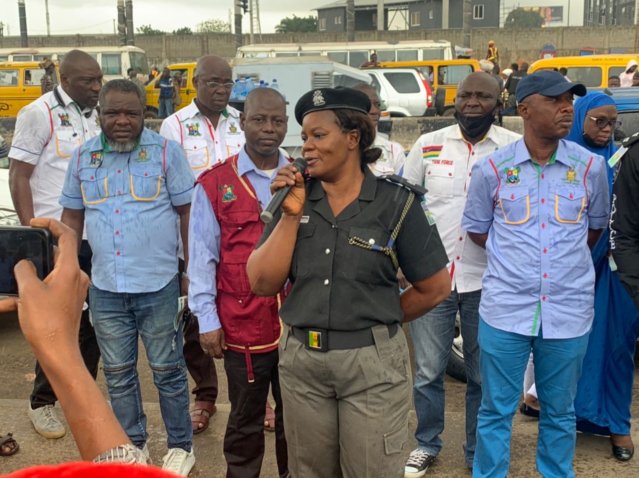 TASKFORCE CARRIES OUT ANTI ONE-WAY, OKADA OPERATION, STREET TRADING CAMPAIGN IN LAGOS.