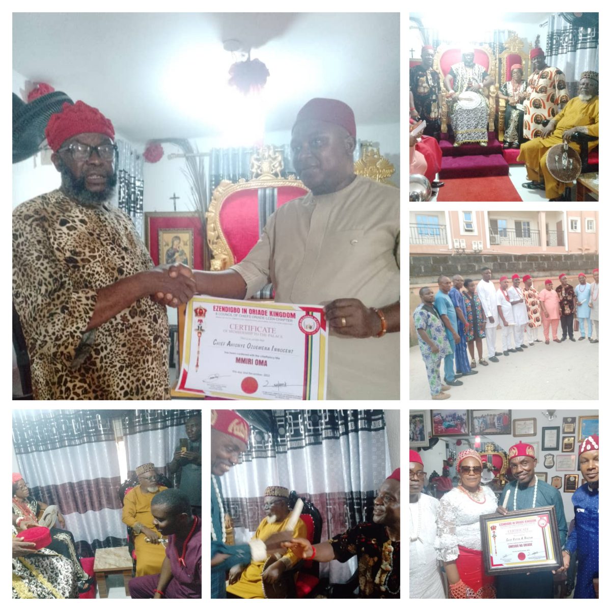 CELEBRATION GALORE : As Eze Udo, Chimereze, Emmanuel Chukwuakalikamadu ...