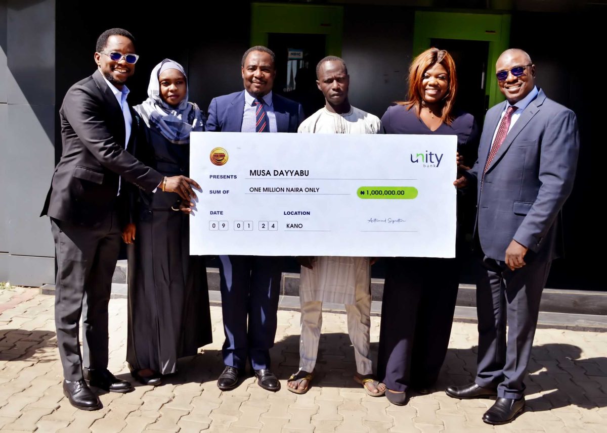 CASH TOKEN REWARDS PROMO : Unity Bank Customer Wins N1m