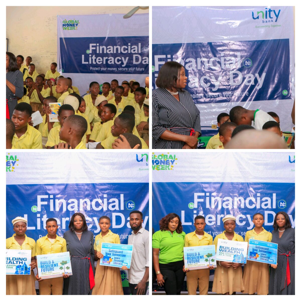 Unity Bank Marks Global Money Week, Engages Students On Financial Literacy